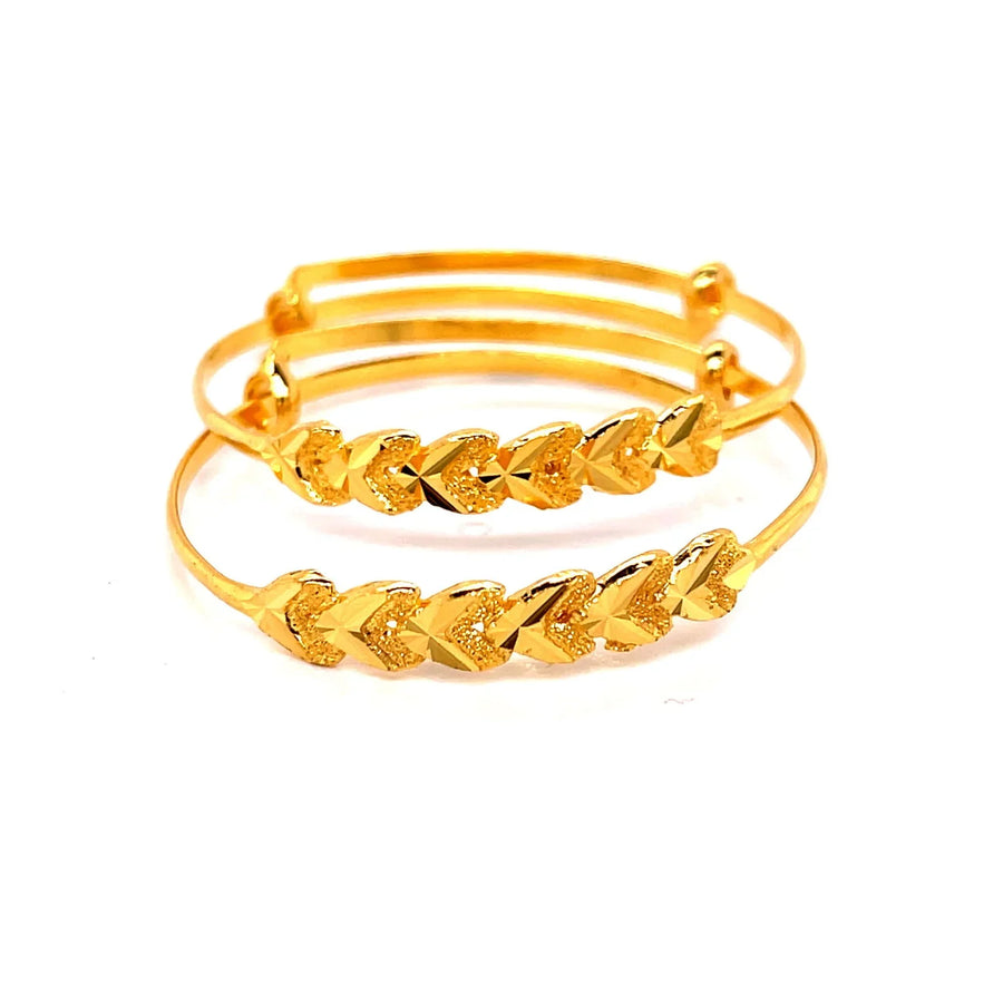 Elegance Redefined: Nepali Gold Bangles at RB Diamond Jewellers
