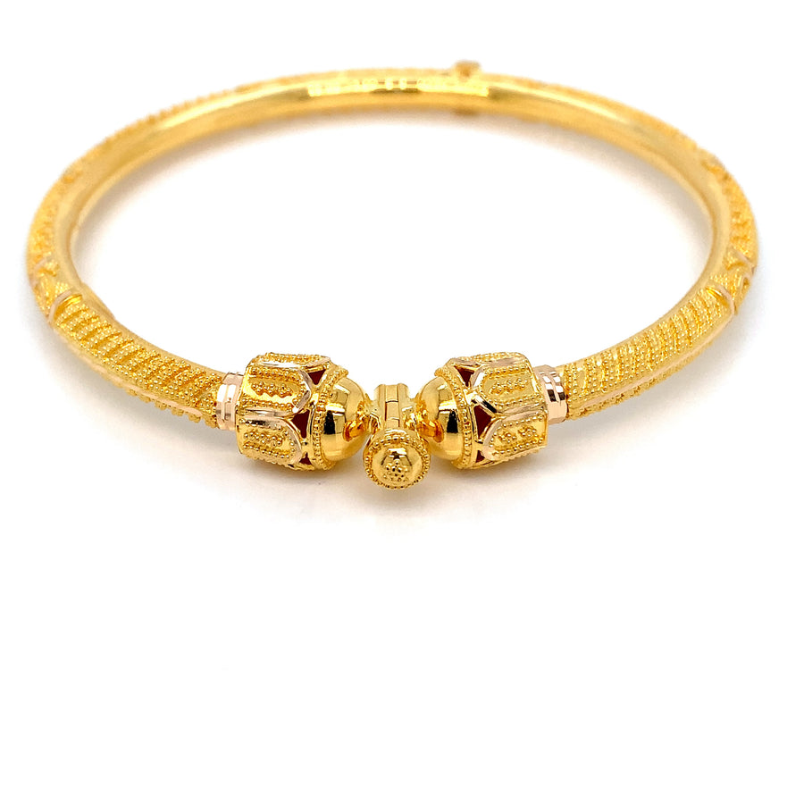 Elegance Redefined: Nepali Gold Bangles at RB Diamond Jewellers