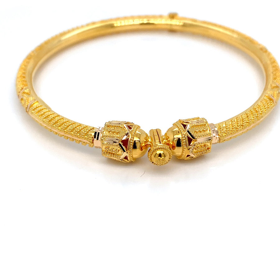Elegance Redefined: Nepali Gold Bangles at RB Diamond Jewellers